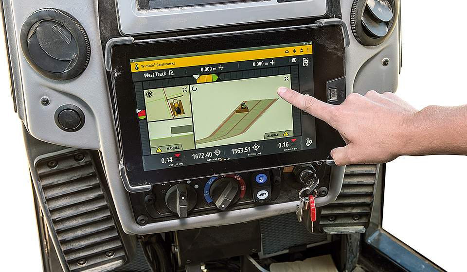 Trimble Earthworks: Next Generation Grade Control | SITECH Deutschland GmbH
