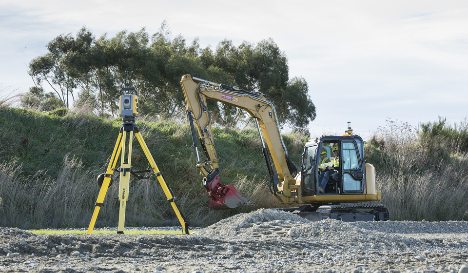Trimble Earthworks Vers. 1.10: Bagger